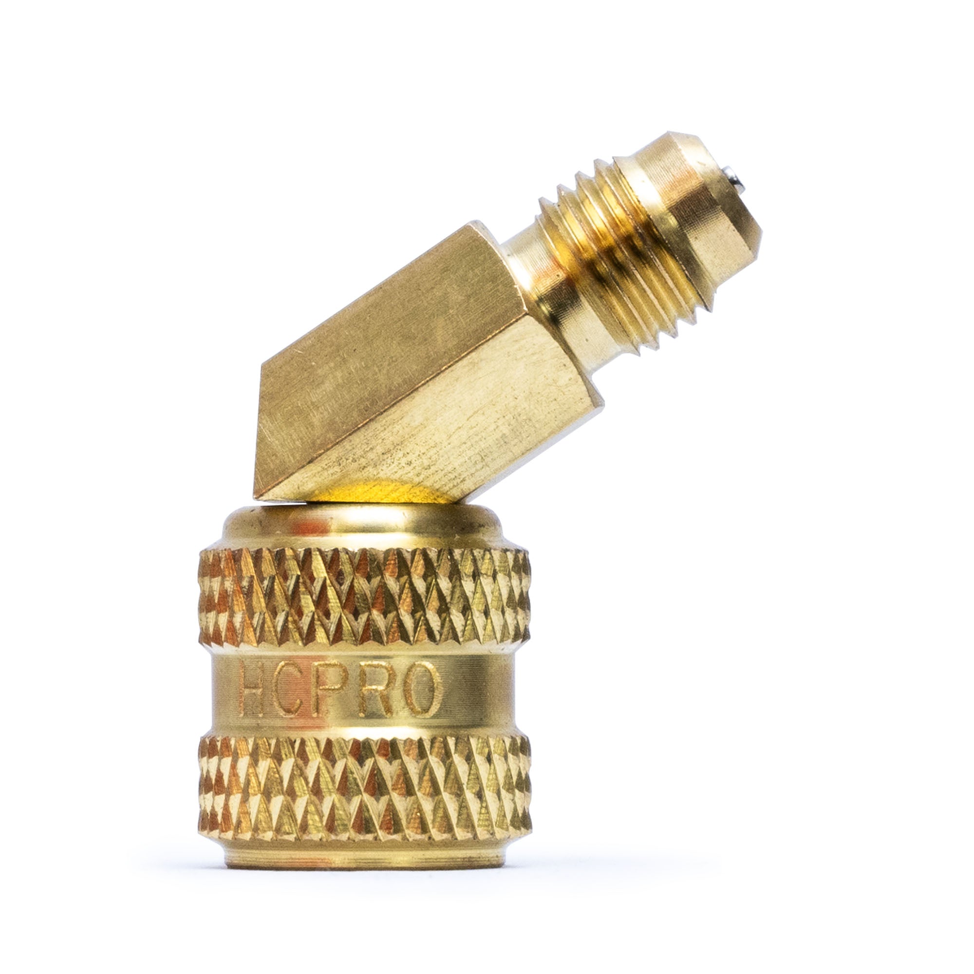 R410A Swivel Adapter 1/4" to 5/16" | 45° HVAC Fitting – HCPRO